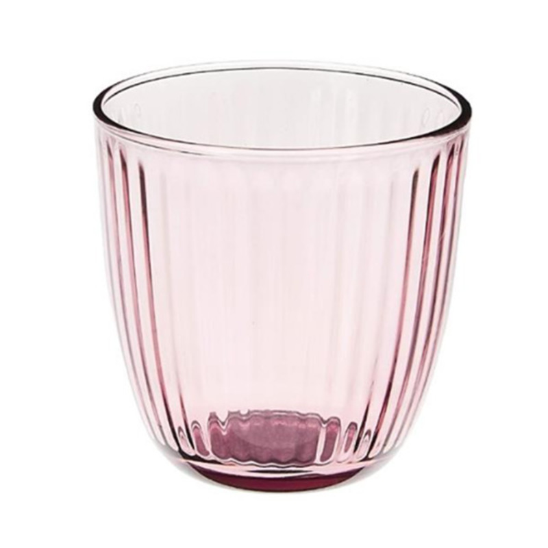 Čaša za vodu Line lilac rose 29cl 6/1 580501