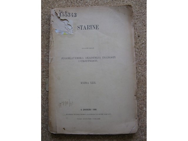 STARINE, Knjiga  XXIX