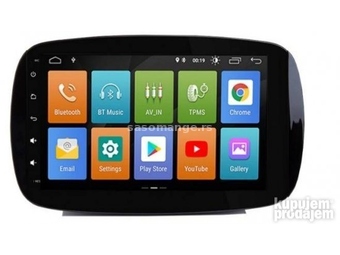 Smart 453 Multimedija Radio Android Display GPS