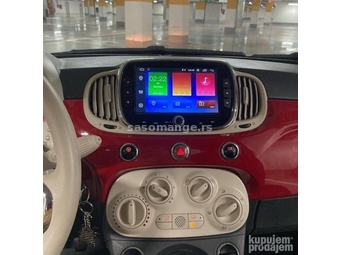 Fiat 500 2016 7inca Andorid Multimedija Navigacija GPS Radio