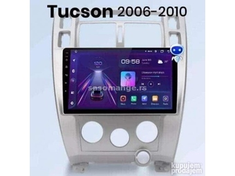 Hyundai Tucson 2006-2010 Navigacija Android Multimedija Radi