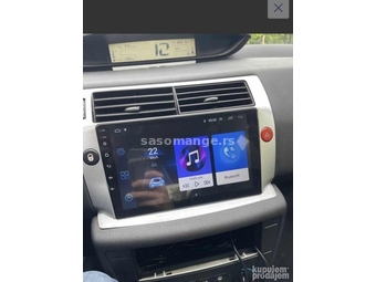 Citroen C4 GPS Radio Navigacija Display Android Multimedija
