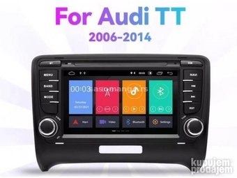 Audi TT MK2 8J 2006-2014 Android Multimedija GPS Radio