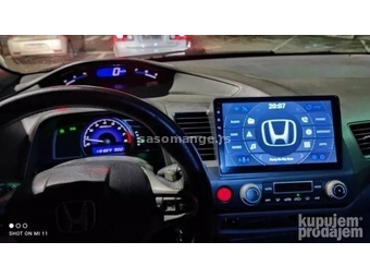 Android Multimedija Honda Civic 8 GPS Navigacija radio