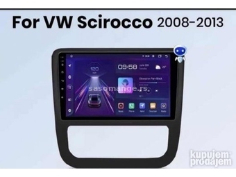 VW Scirocco Android Multimedija GPS Radio