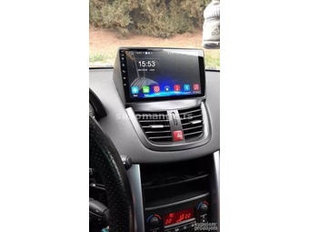 Peugeot 207 Multimedija Android Navigacija GPS Radio