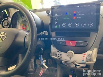 Peugeot 107 Citroen C1 Toyota Aygo Android Multimedija radio