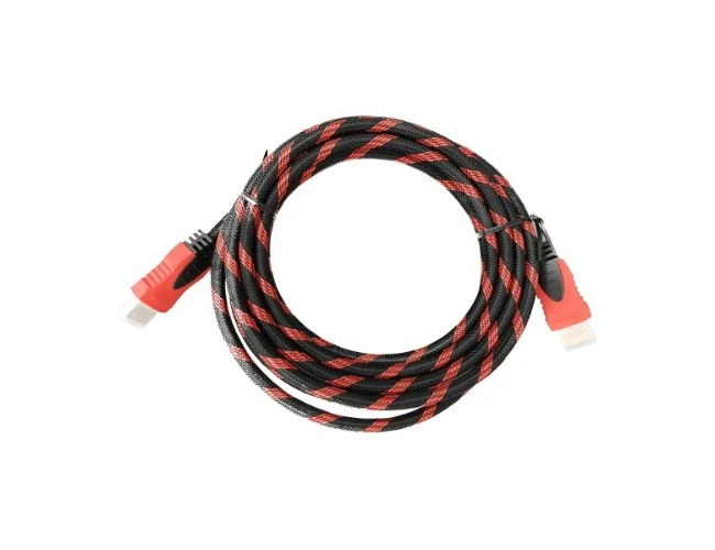 Hama (56530) kabl HDMI A (muški) na HDMI A (muški) 5m crveno crni