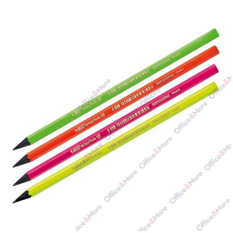 BIC GRAFITNA OLOVKA EVOLUTION FLUO BEZ GUMICE21692