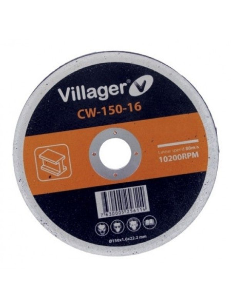 Villager Cw18016-rezna ploca za metal 180x1.6 mm ( 023774 )