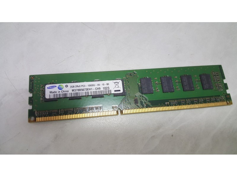 2gb ddr3 ram memorija ispravna 1333mhz samsung