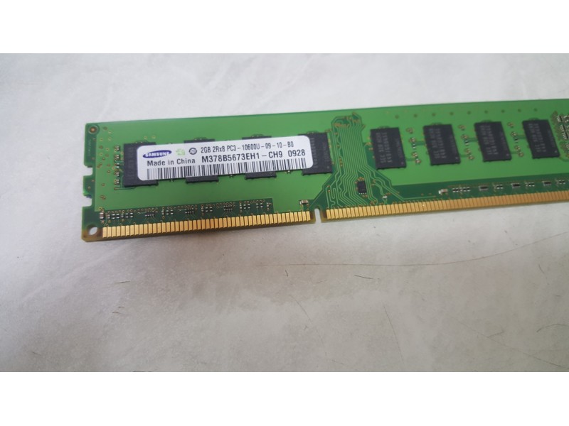 2gb ddr3 ram memorija ispravna 1333mhz samsung