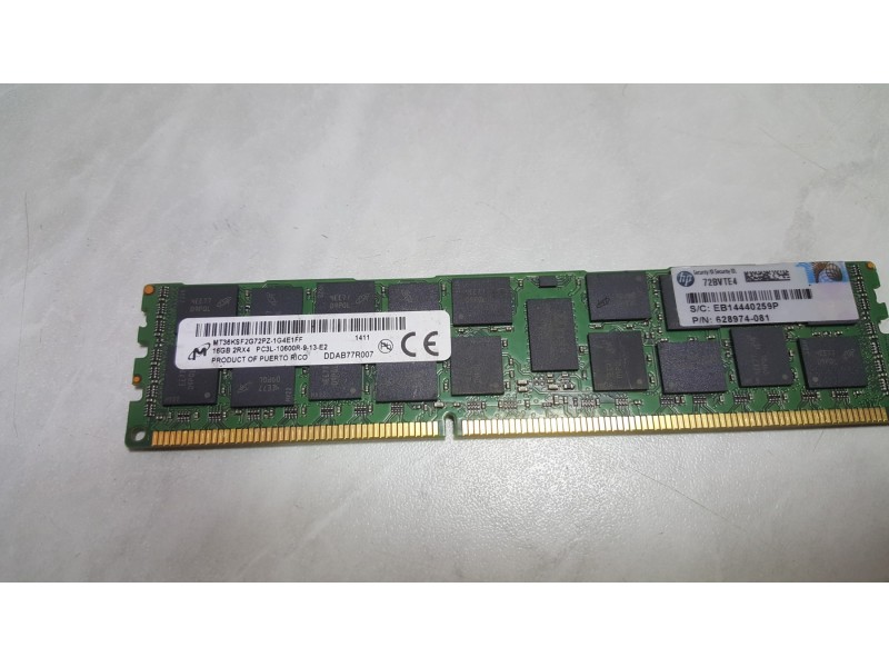 ddr3l serverska 16gb micron 10600r ispravne