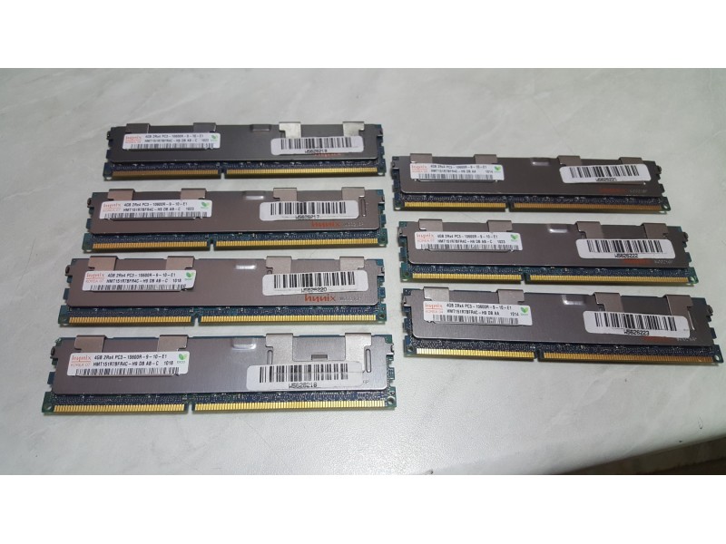 ddr3 serverske 28gb 7x4gb hynix 10600r ispravne