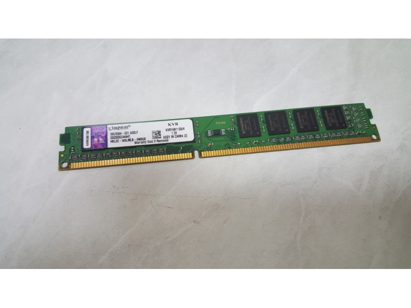 4gb ddr3 ram memorija ispravna kingston 1600mhz