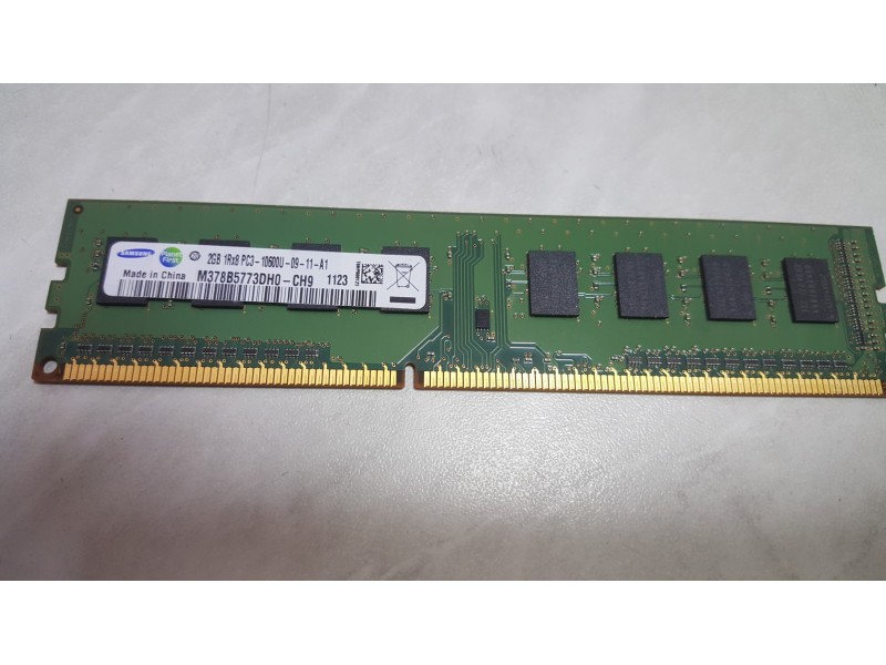 2gb ddr3 ram memorija ispravna 1333mhz samsung