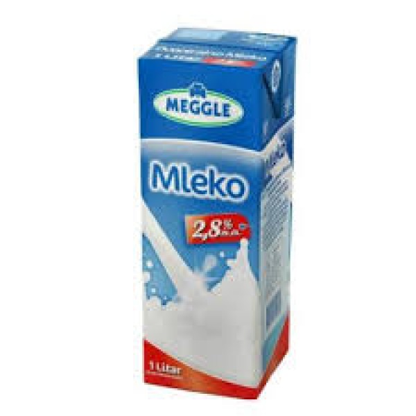 Meggle uht mleko bez čepa 2,8%mm 1/1