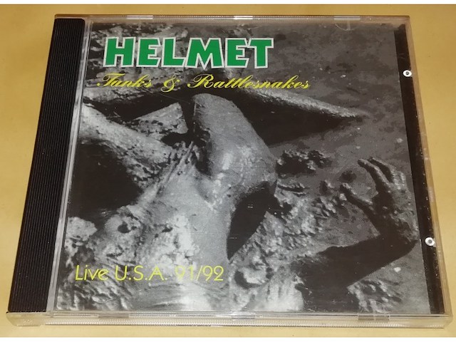 Helmet – Tanks &;; Rattlesnakes - Live U.S.A. 91/92 (CD)