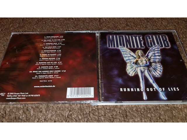 Midnite Club - Running out of lies , ORIGINAL