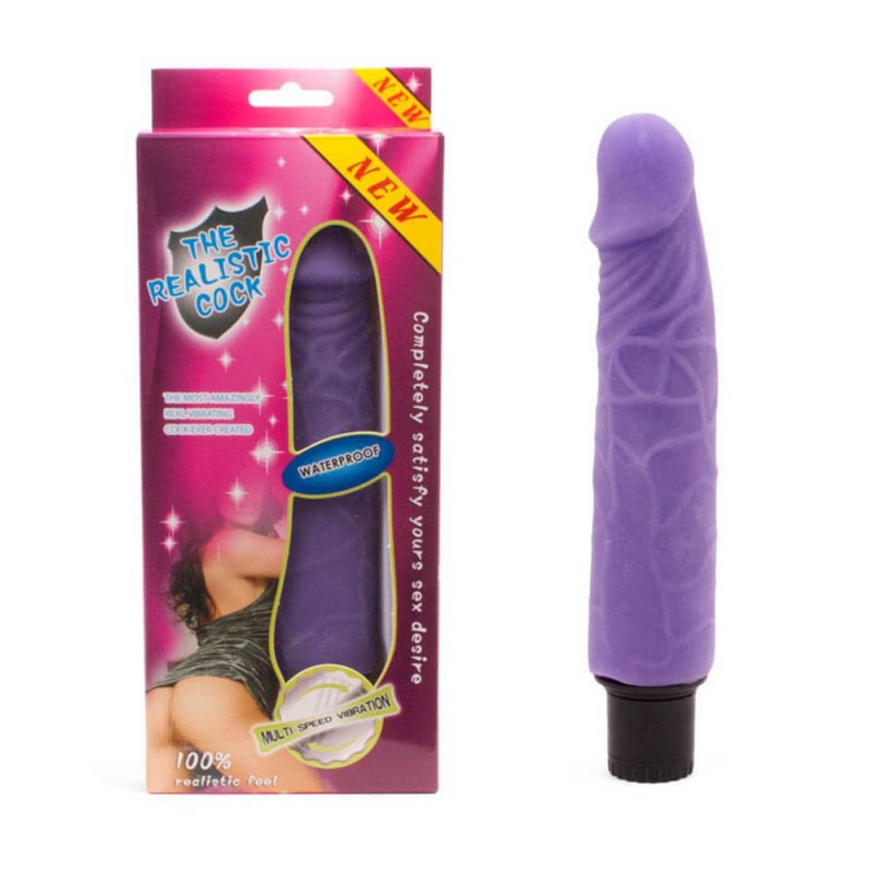 Realističan ljubičasti vibrator BW 27003