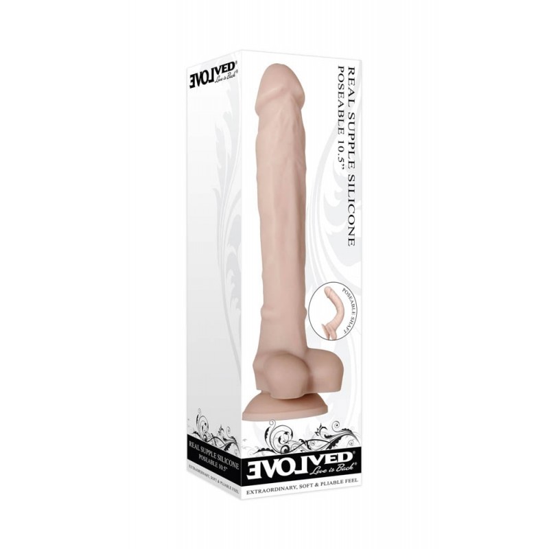 REAL SILICONE POSEABLE 10.5" EVOLVED069 / 7227