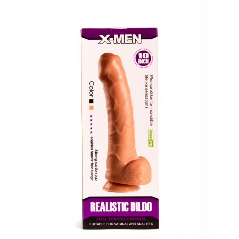 X-MEN Realistic Dildo 10 inch Flesh XMEN000038 / 6950