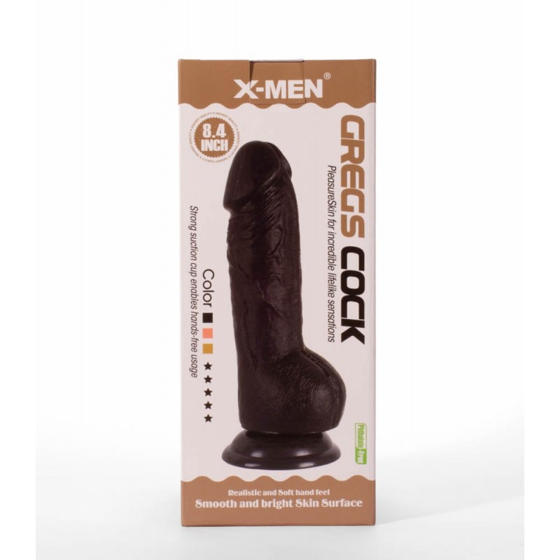 X-MEN Greg's 8.4" Cock Black XMEN000093/ 6589