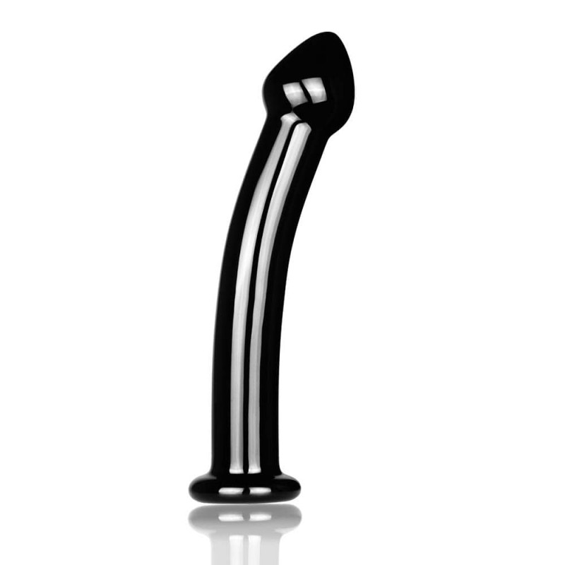 Crni stakleni dildo Romance LVTOY00234/ 6393