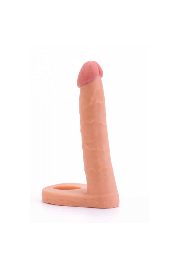 Ultra realistični dildo sa prstenom za duplu penetraciju LVTOY00102/ 5178