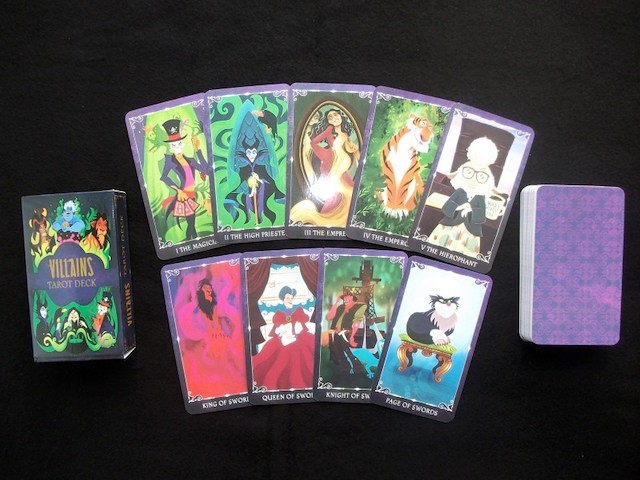 Tarot Karte Villains Tarot Deck
