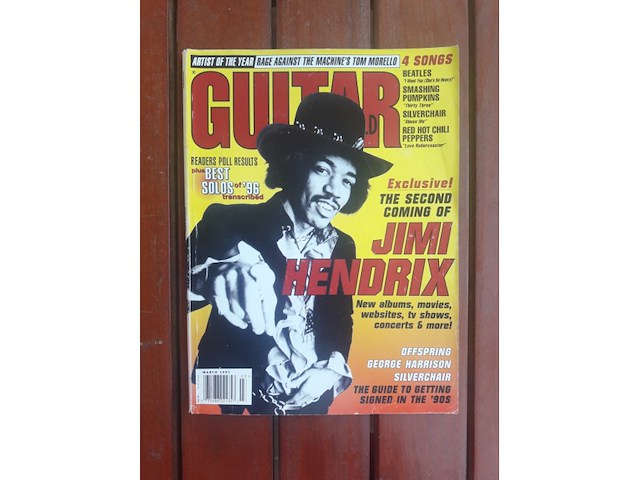 GUITAR WORLD (March 1997) HENDRIX