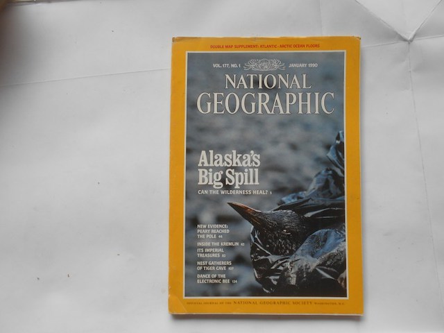 National geographic ENG jan 1990. Aljaska,