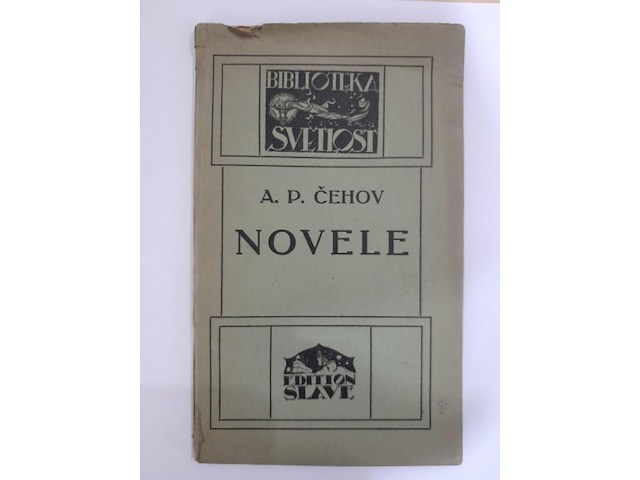 NOVELE - A. P. ČEHOV - 1922. g.