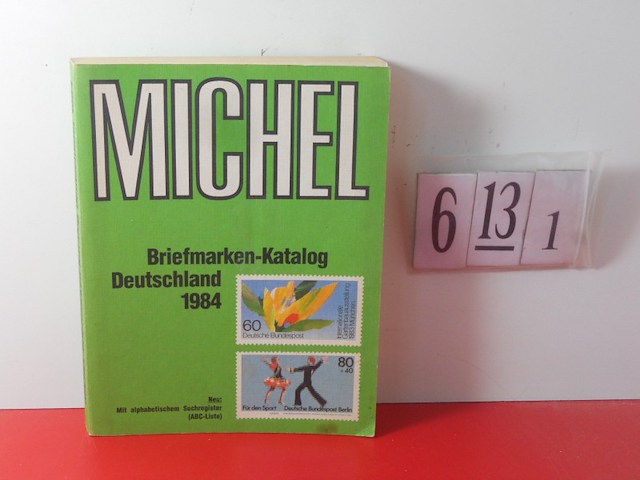6 13 1 MICHEL Deutschland katalog 1984