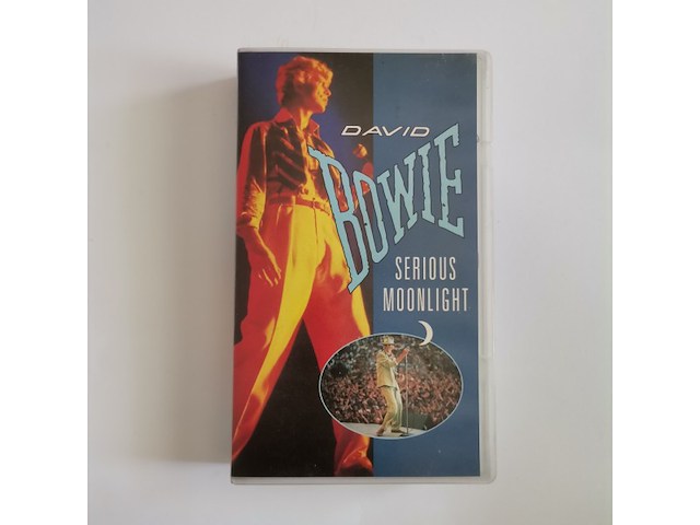 David Bowie Serious Moonlight VHS