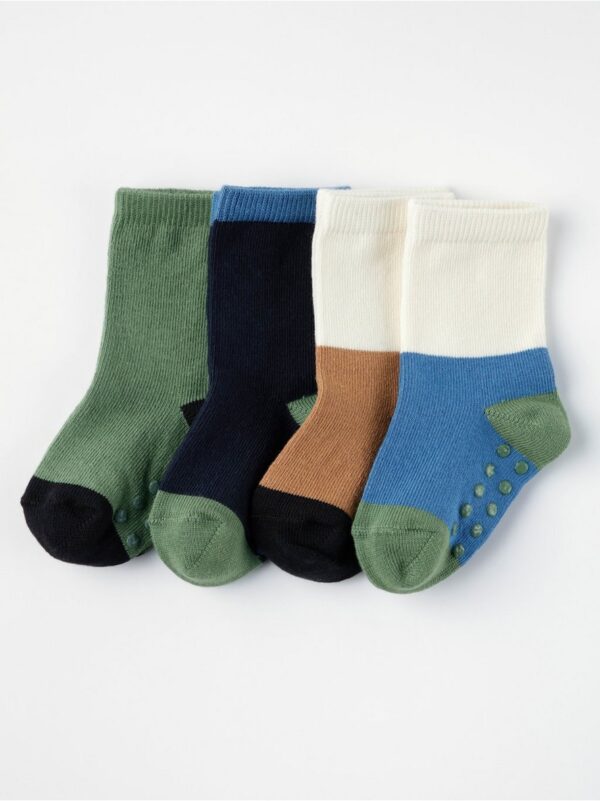 Čarape – 4-pack colourblock socks