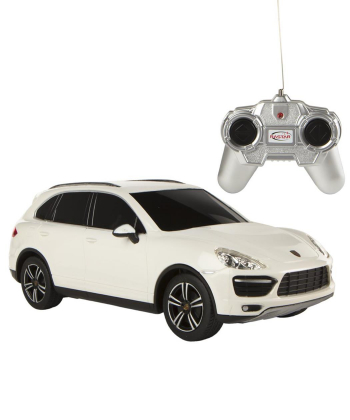 Rastar RC automobil za decu Porsche Cayenne 1:24 crn bel