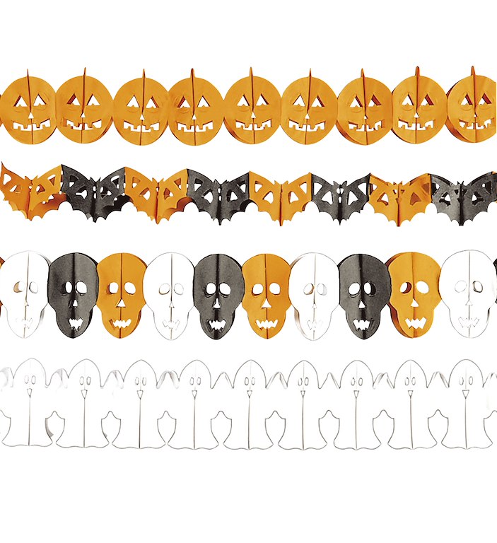 HALLOWEEN GARLAND DEKORACIJA