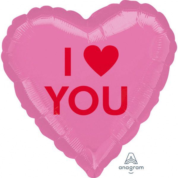 3684301
18″ Foil I Heart You Candy Heart