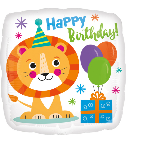 4129575
18″ Foil Happy Lion Birthday