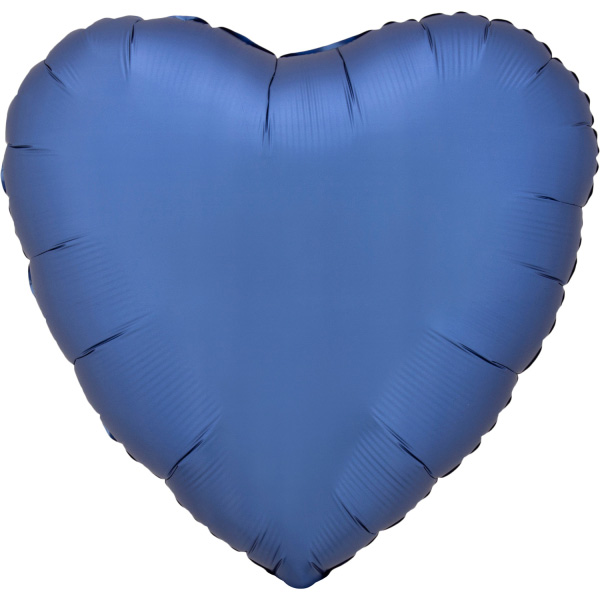 9914096
18″ Foil Silk Lustre Azure Blue Heart