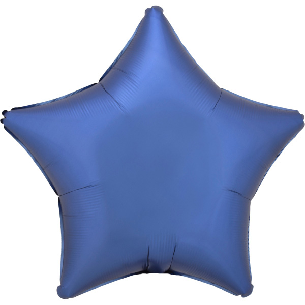 9914097
18″ Foil Silk Lustre Azure Blue Star