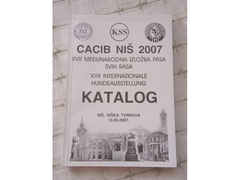 Katalog - Kinološki Savez Srbije - Niš 2007.g