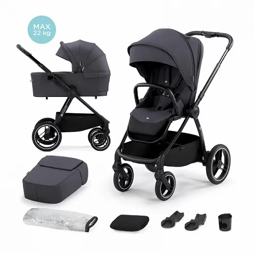 Kolica Nea 2u1 Deep Grey KINDERKRAFT
Kolica Nea 2u1 Deep Grey KINDERKRAFT