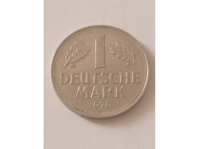 1 Marka 1970.g - G - Nemačka -