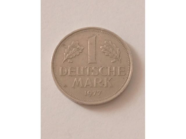 1 Marka 1977.g - F - Nemačka -