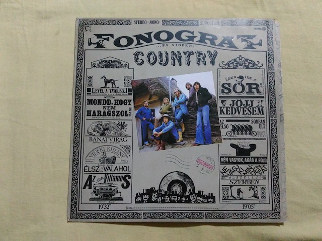 Fonográf, Country Album, na madjarskom