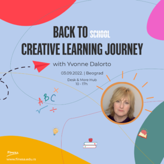 Back to CREATIVE LEARNING JOURNEY with Yvonne Dalorto