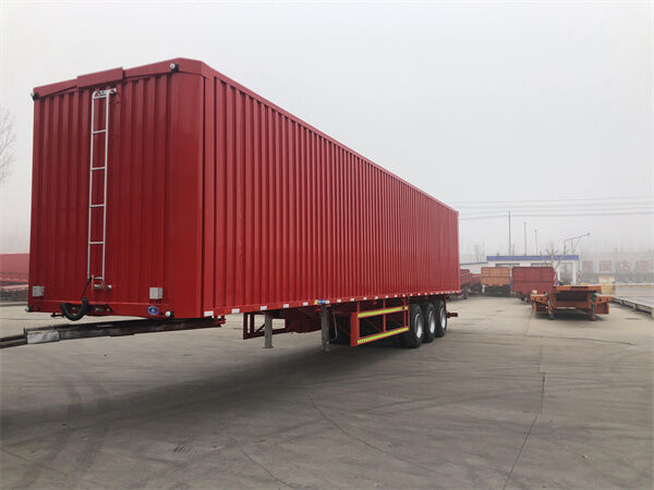 Nova 3 axles box swing semitrailer furgon poluprikolica