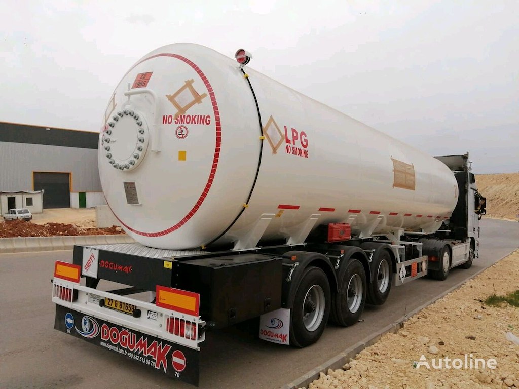 Nova Doğumak LPG Semi Trailer New Desing ADR cisterna za gas